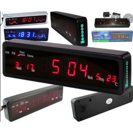 orasan clock ♞ 808 LED Digital Wall Desk Clock | Lazada PH