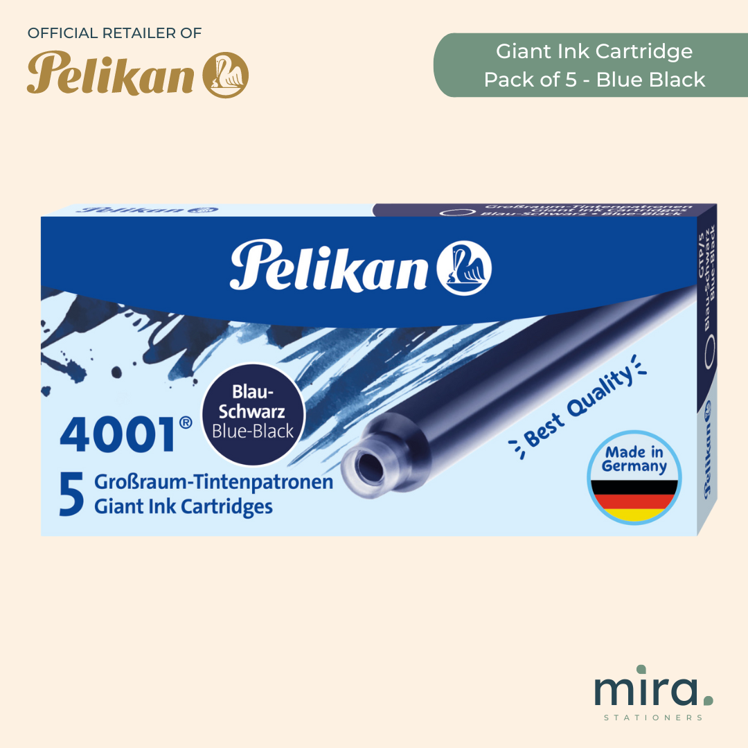 Pelikan 4001 Giant Ink Cartridge - Pack of 5 | Lazada PH