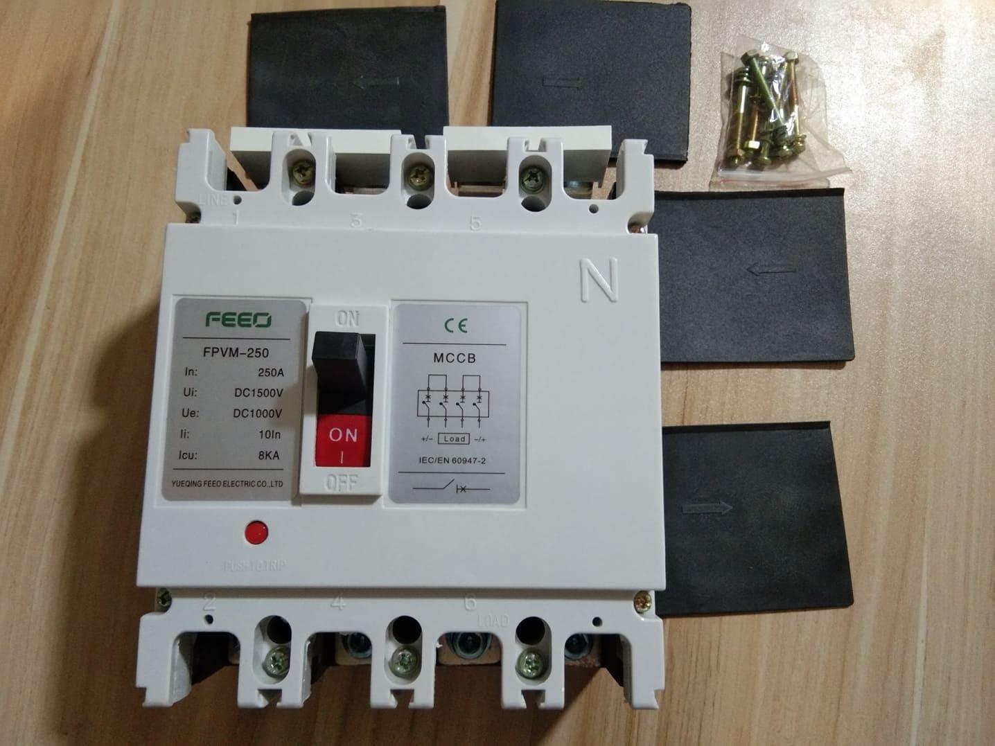 250A DC MCCB FEEO Brand | Lazada PH