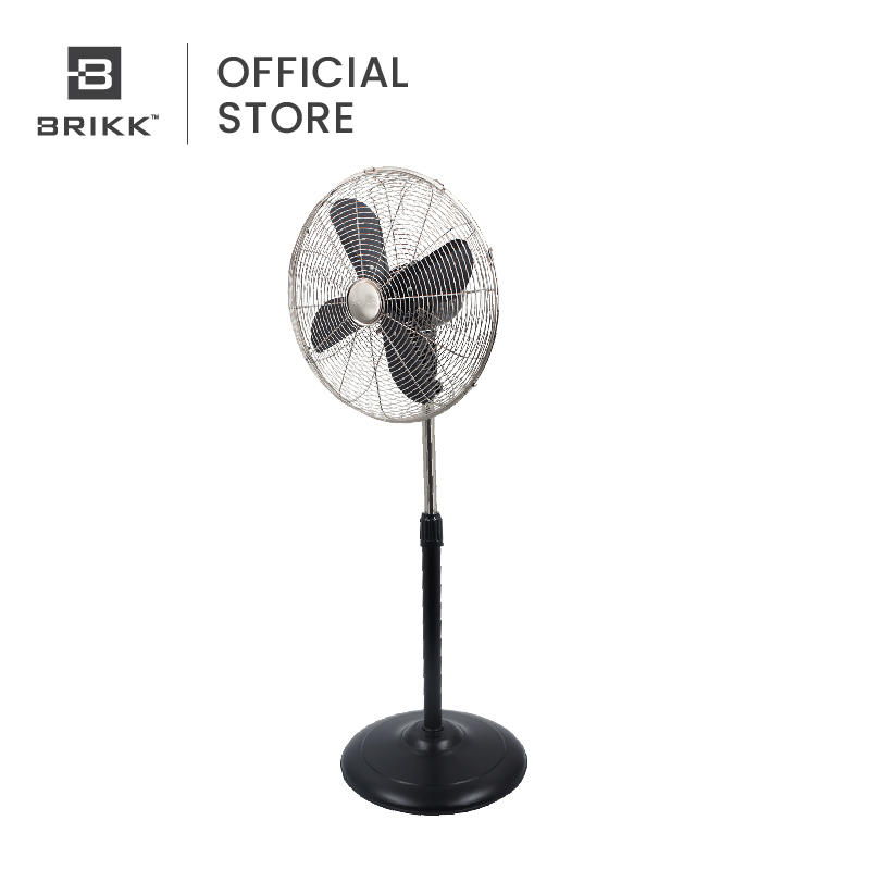 BRIKK 16" Vintage Stand Fan | Lazada PH