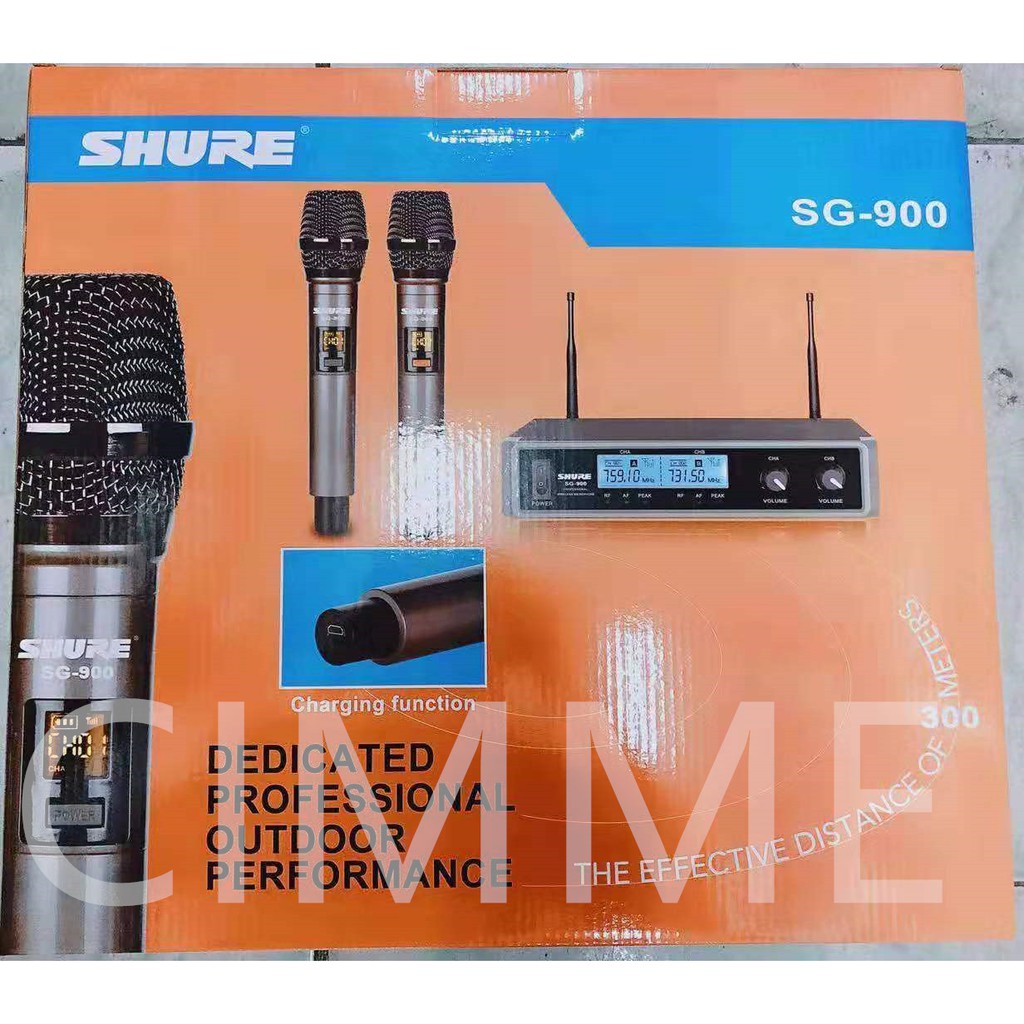 SHURE SG-900 Newest wireless microphone With Charging Function with ...