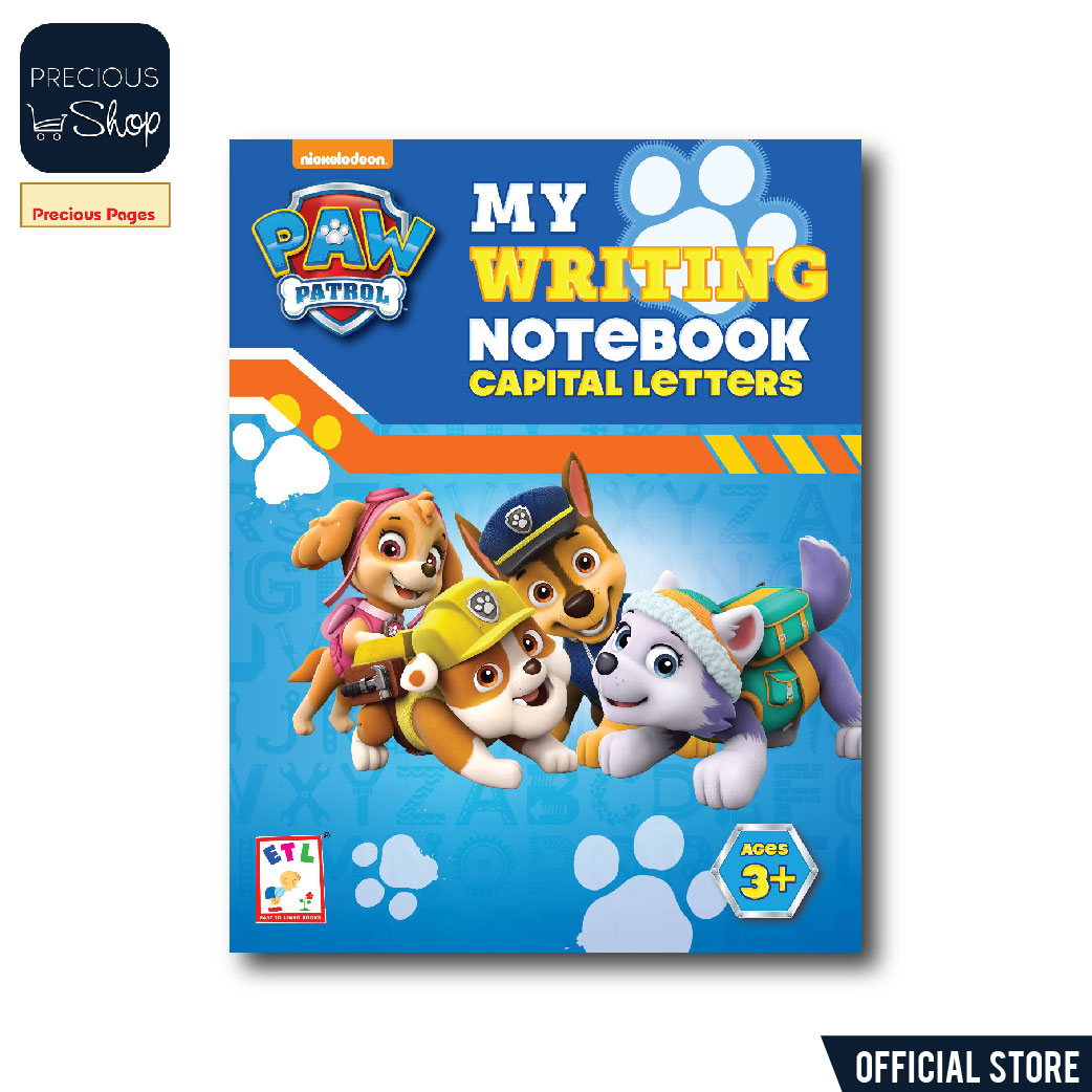 PAW PATROL: My Writing Notebook - CAPITAL LETTERS | Lazada PH