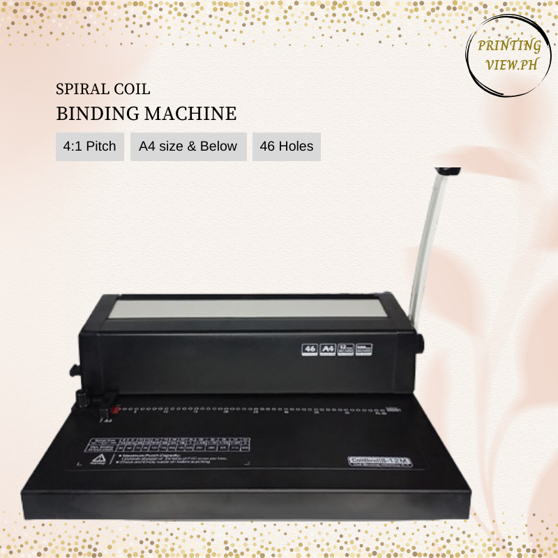 PRINTING VIEW - Spiral Binding Machine A4 Size | Lazada PH