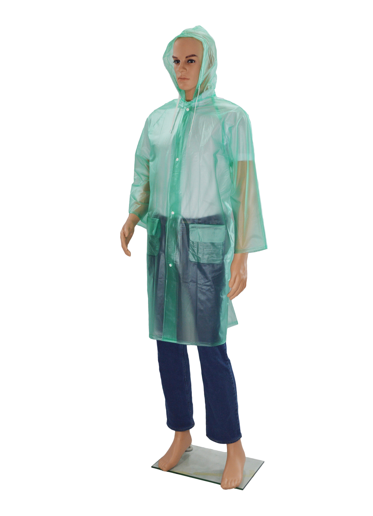 Hercules #1700 Unisex Kneelength Transparent Raincoat | Lazada PH