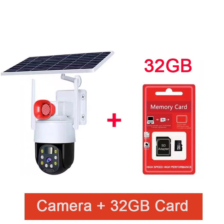 Solar Camera 360 Outdoor 4G SIM Card CCTV Camera With Solar Panel ...