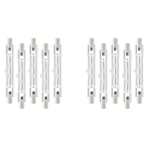 5 Pack R7S 118mm 300W 230V,R7S Halogen Linear Light Bulb, Dimmable ...