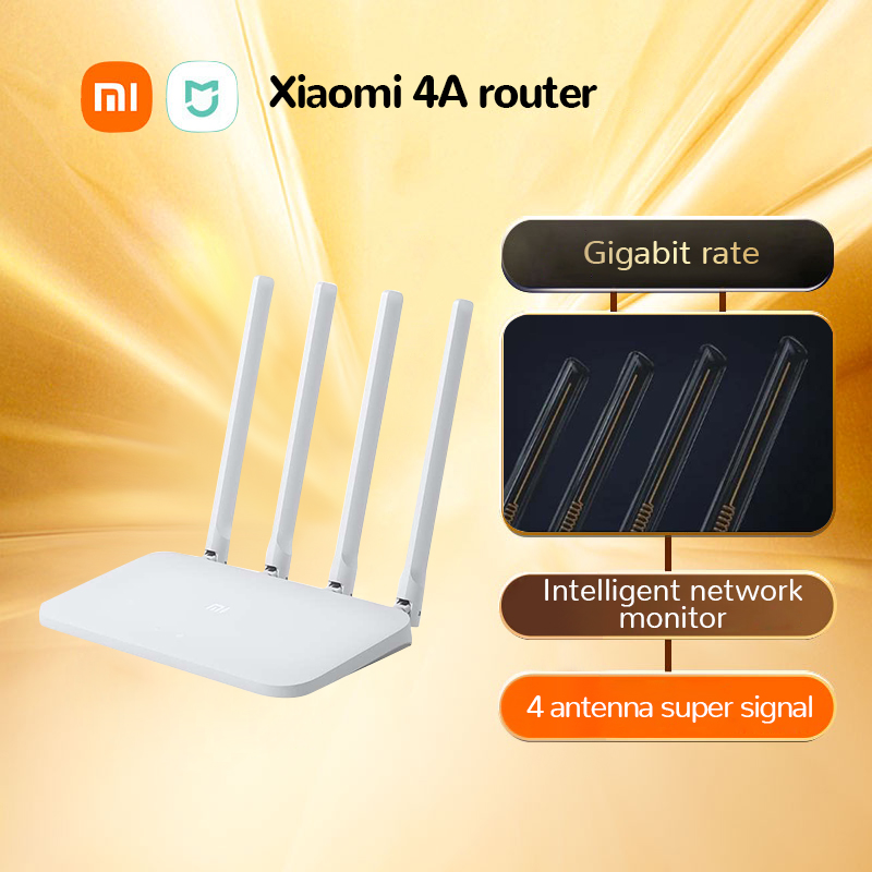 Xiaomi Router 4A 4c gigabit wireless high-speed intelligent WIFI dual ...