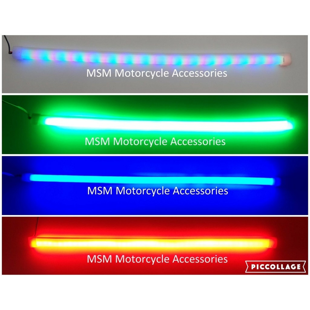 MSM Rubber LED 30cm Eyeline for motorcycle and cars Motorcycle | Lazada PH