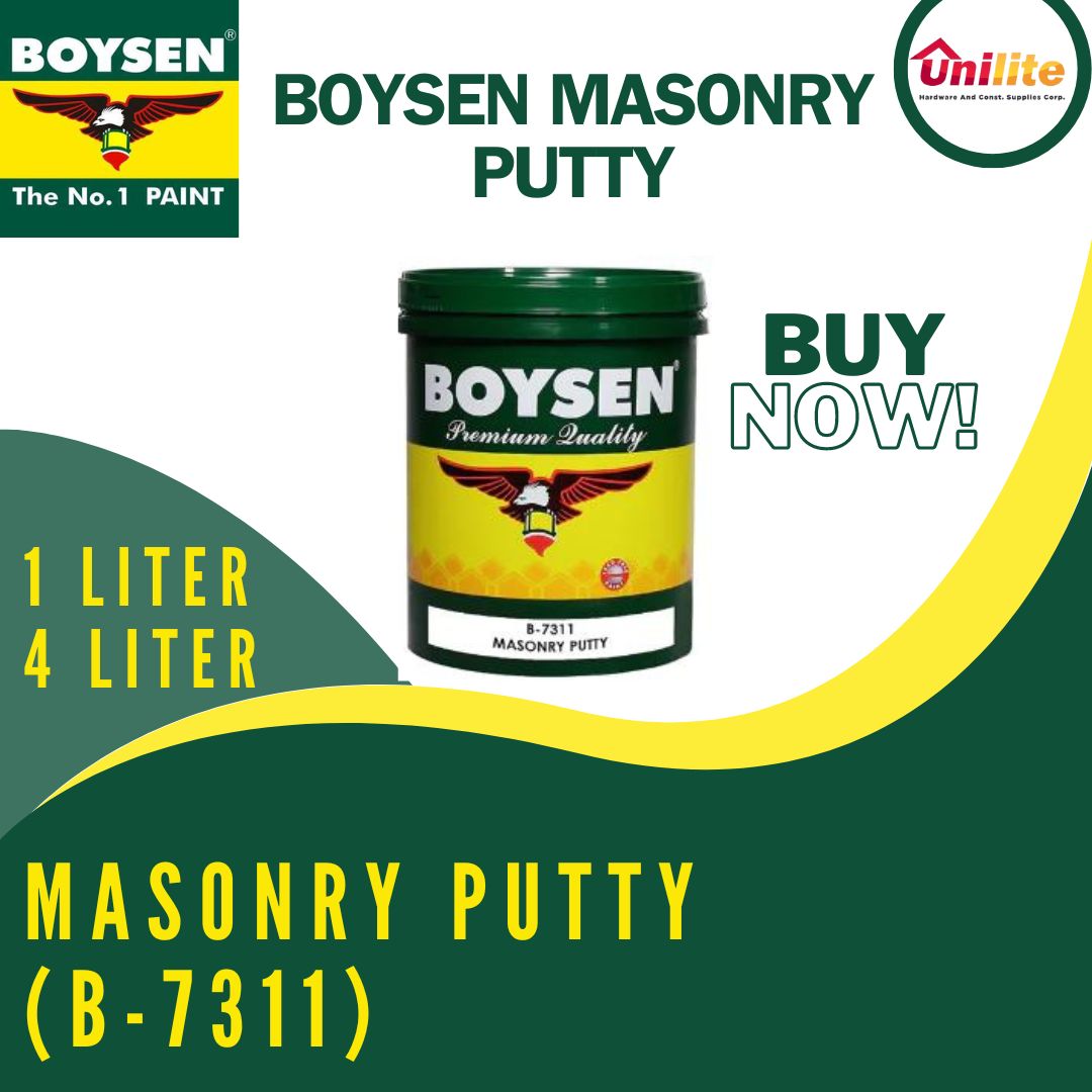 BOYSEN MASONRY PUTTY | Lazada PH