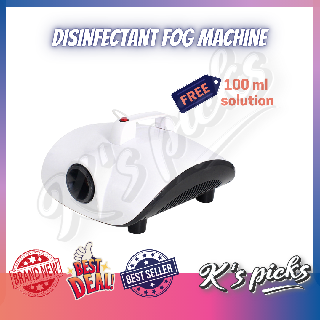 [K's Picks] DISINFECTANT FOG MACHINE Sprayer Nano Smoke Machine ...