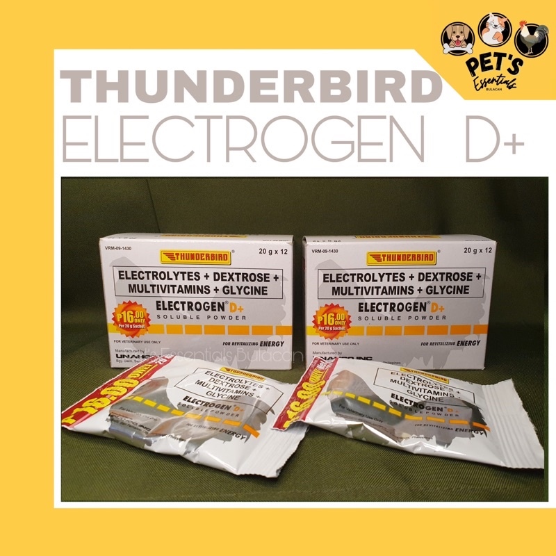 Electrogen D plus 20g and 6g | Lazada PH