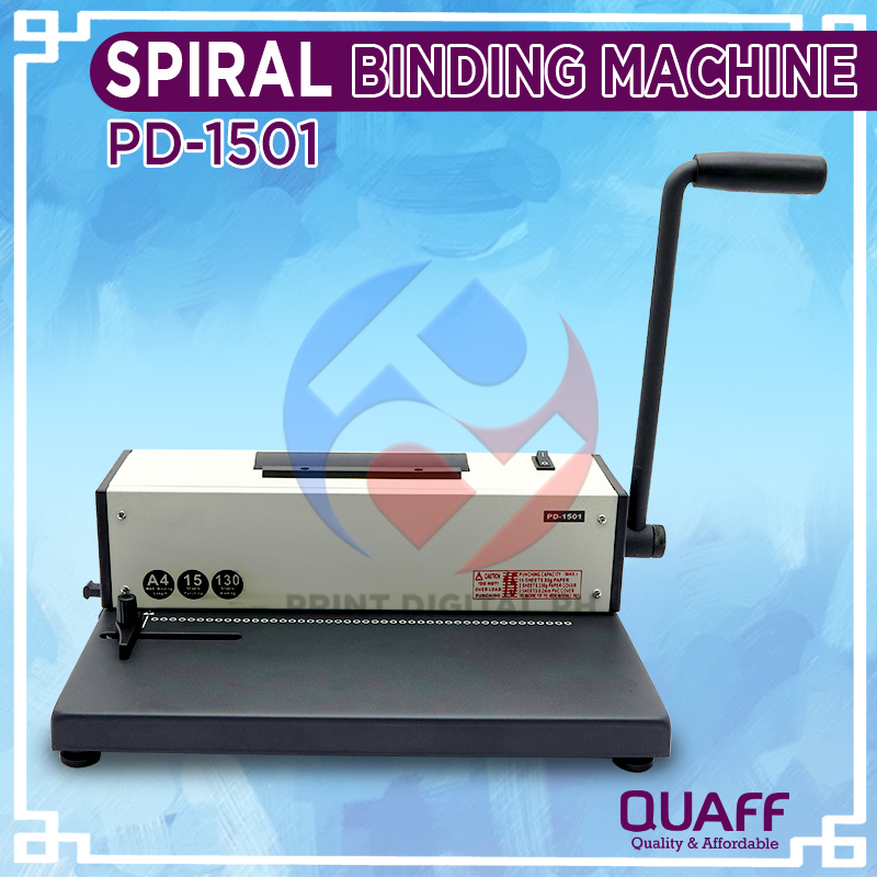 Print Digital QUAFF Ring Binding Machine A4 size | Lazada PH