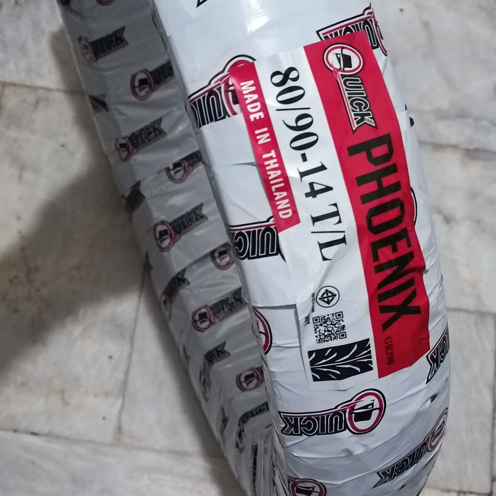 Quick Phoenix Tire 80/90 - 14 T/L (Tubeless) | Lazada PH