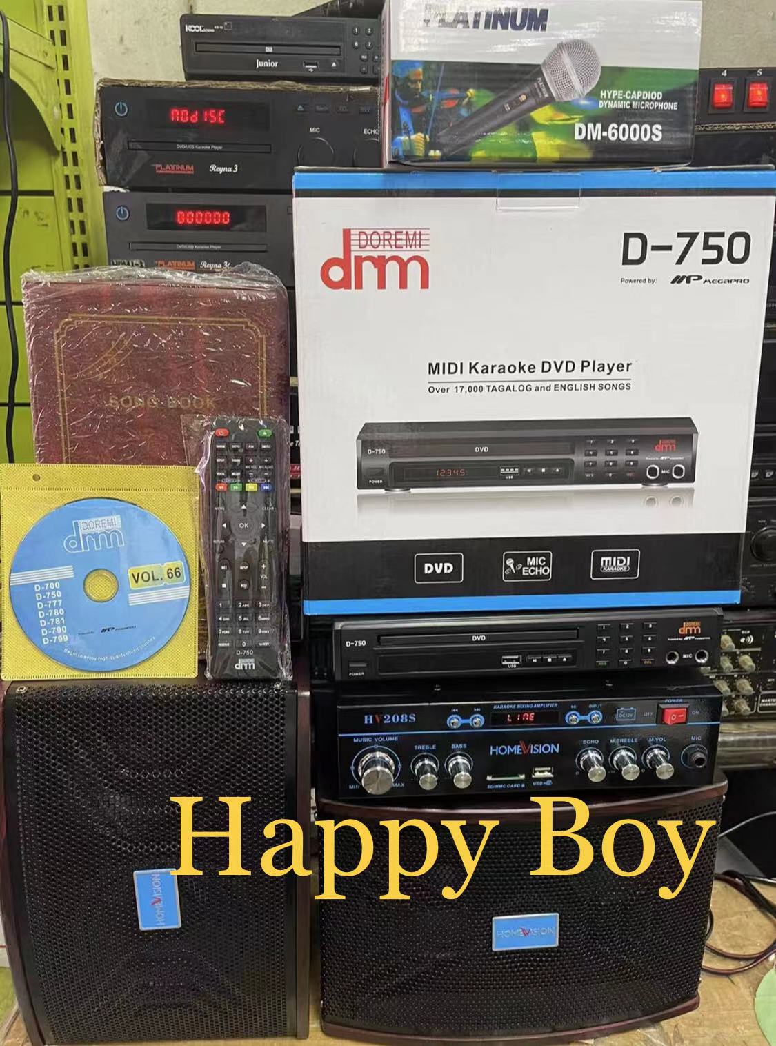 Videoke/Karaoke Set Megapro Midi Player D-750 w/ 18K++songs w/ Speaker ...