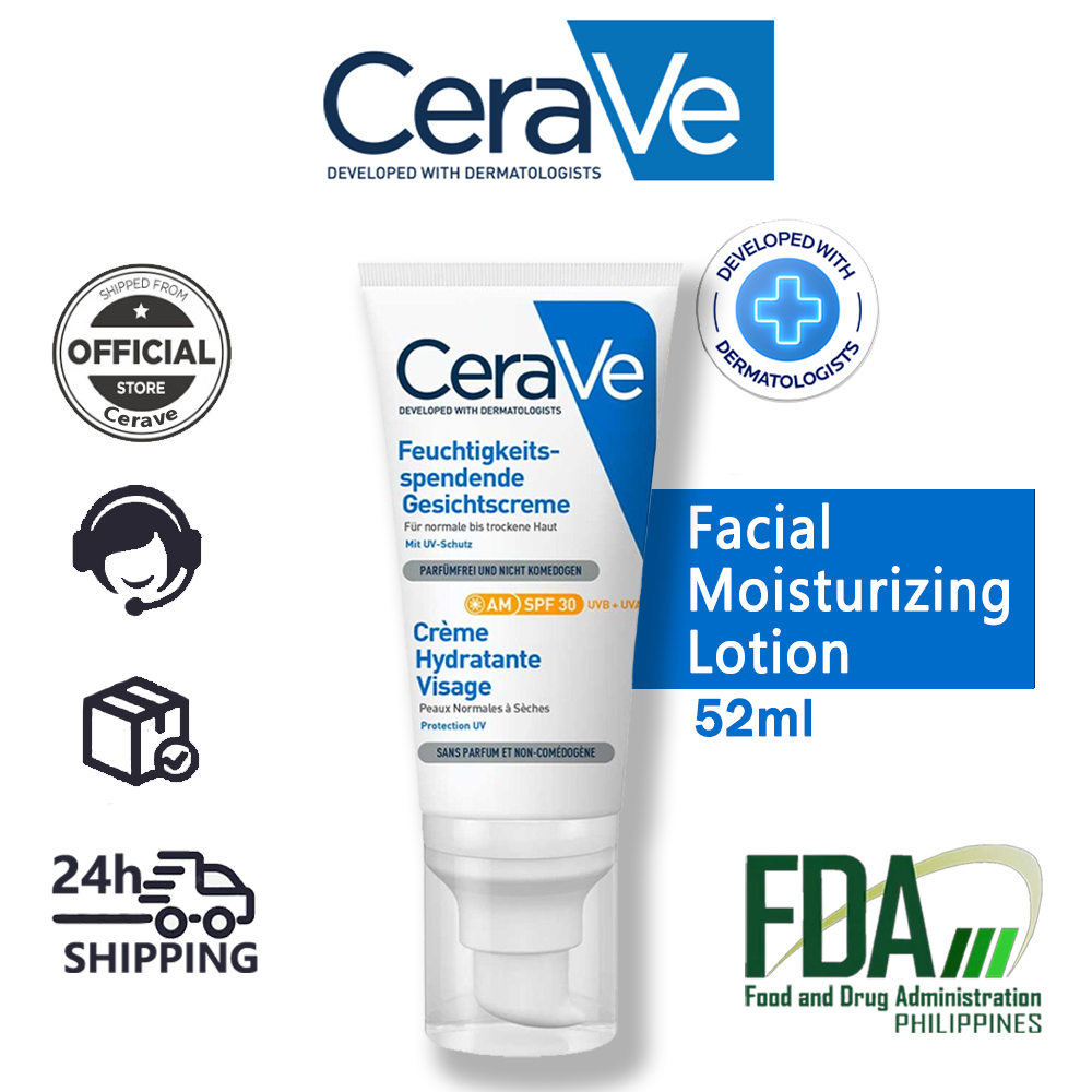 CeraVe PM/AM Facial Moisturizer Lotion 89ML For All Skin Types | Lazada PH