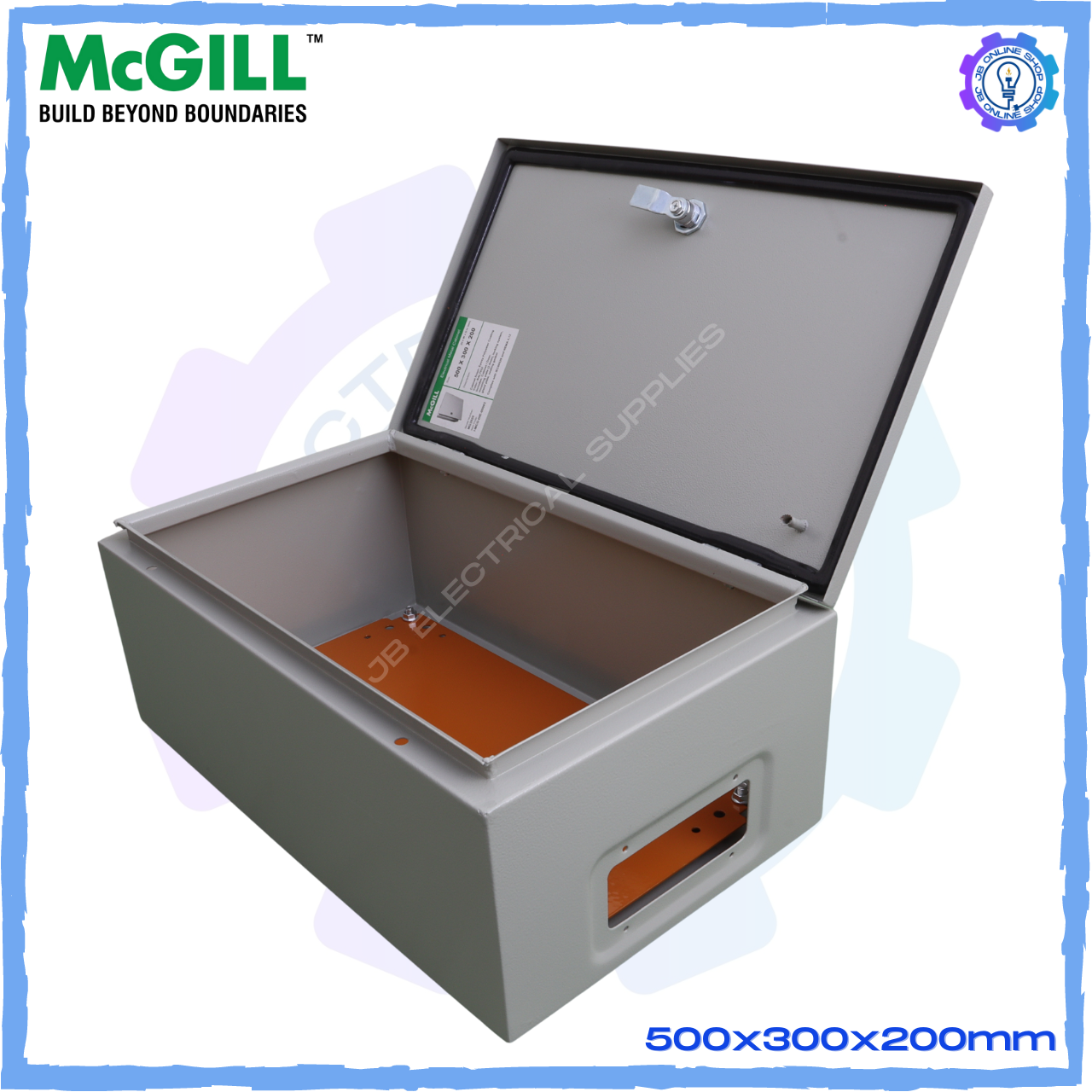 McGILL Electrical Metal Cabinet 500x300x200mm | Lazada PH