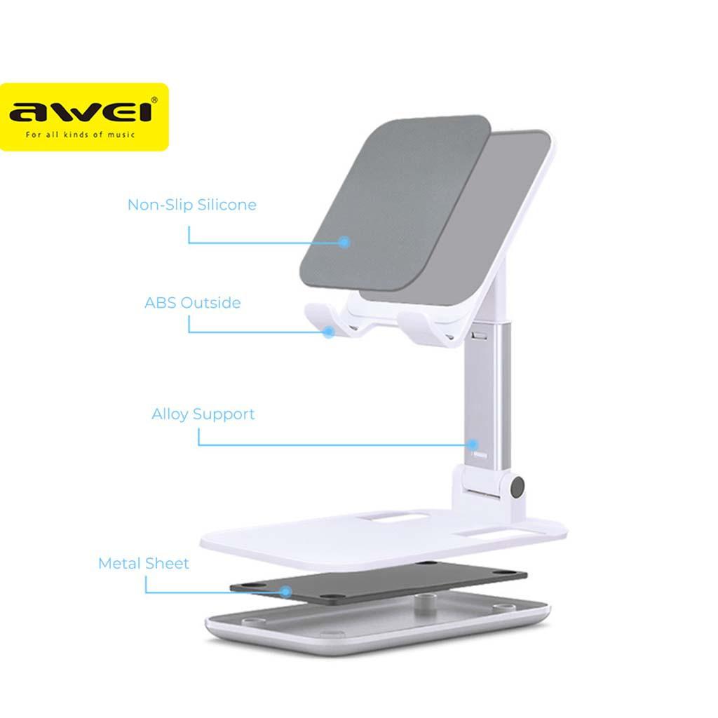 AWEI X11 METAL DESTOP STAND | Lazada PH