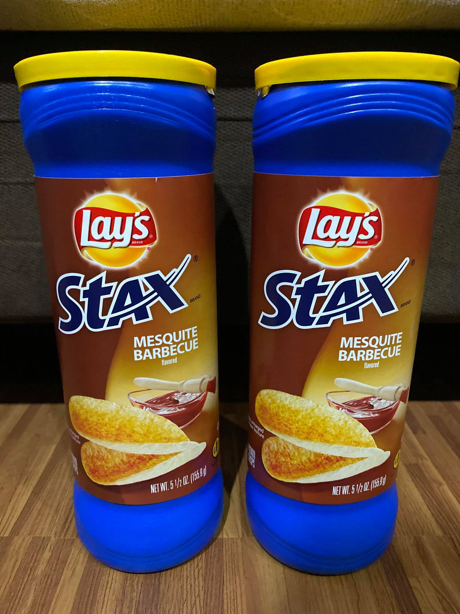 LAY'S STAX Mesquite BBQ Flavored Potato Crisps | Lazada PH