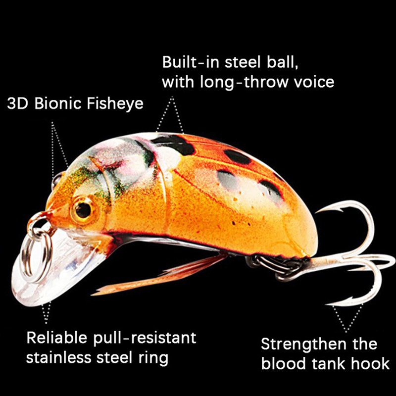 New Artificial Beetle Fishing Bait Insect Fishing Lures Sea beetit ...