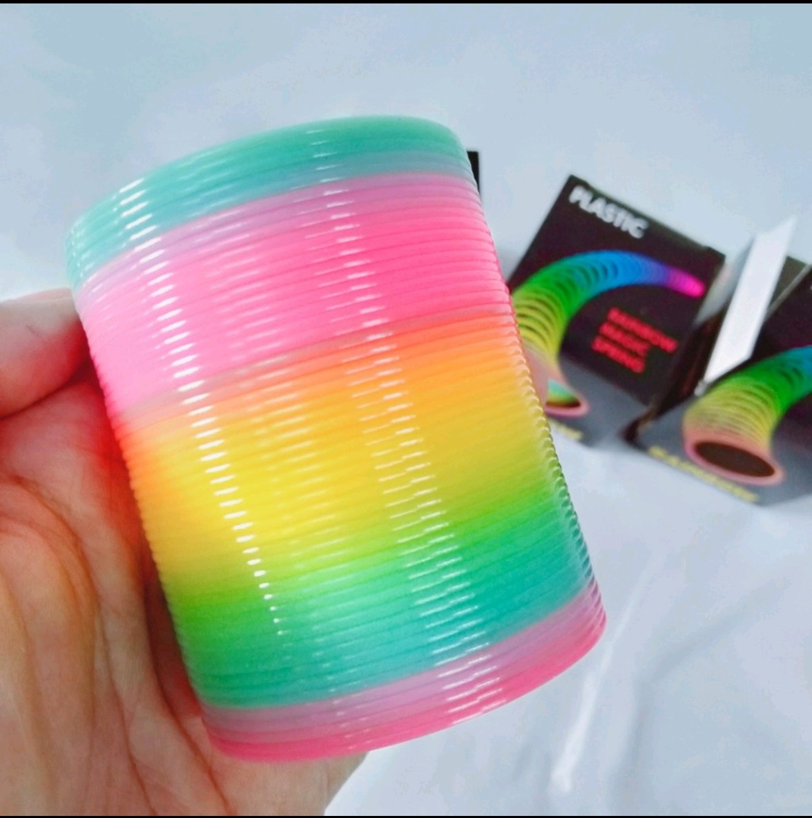 Rainbow Circle Educational Toy Spring Coil Size 1PCS | Lazada PH