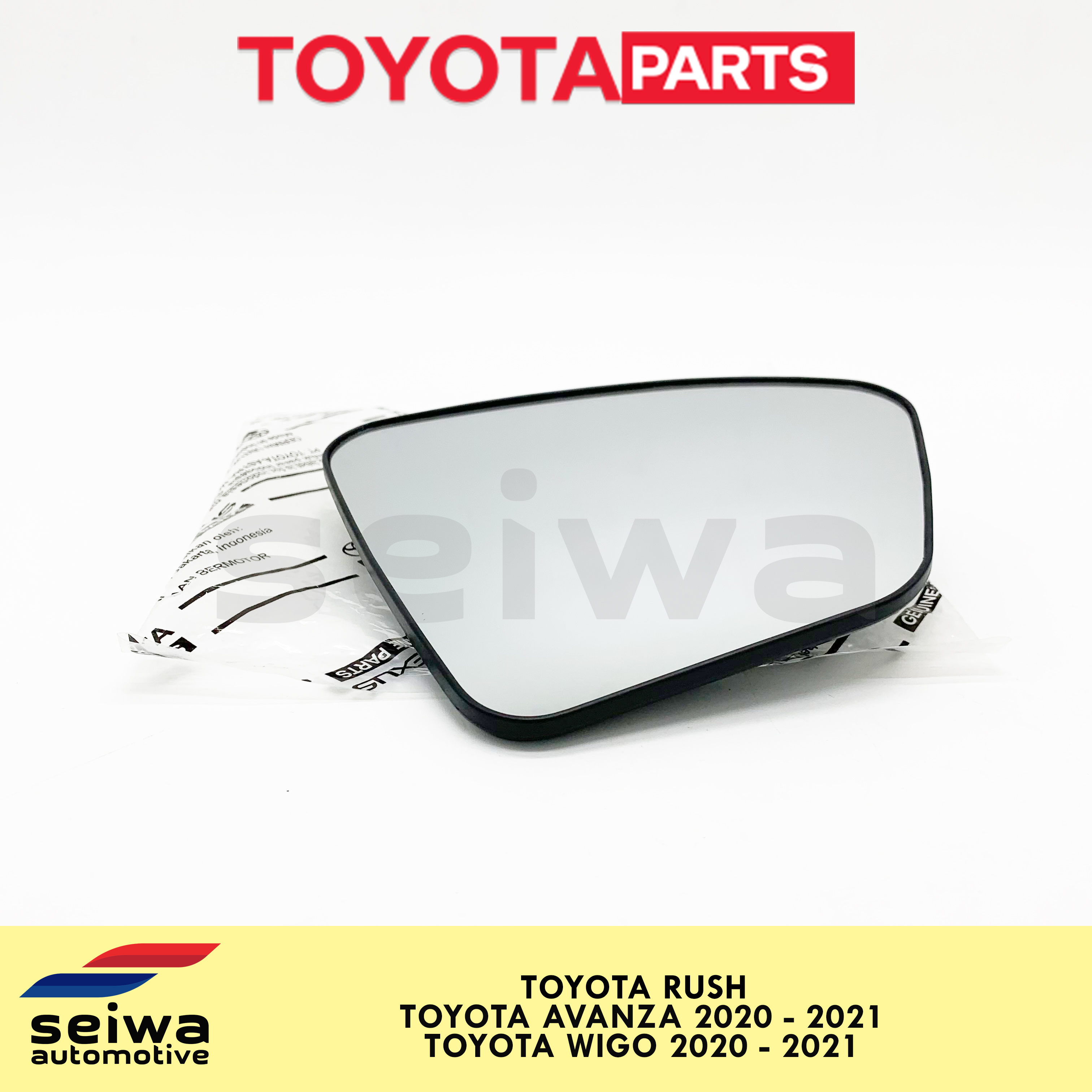 [2020 - 2021] Toyota Wigo Side Mirror Lens (Passenger Side) - [2020 ...