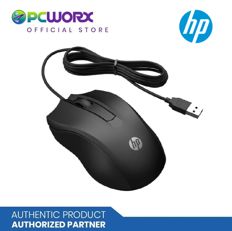 HP 100 Wired Mouse | HP MOUSE | Mouse for Laptop } Basic Mouse - MOUSE ...
