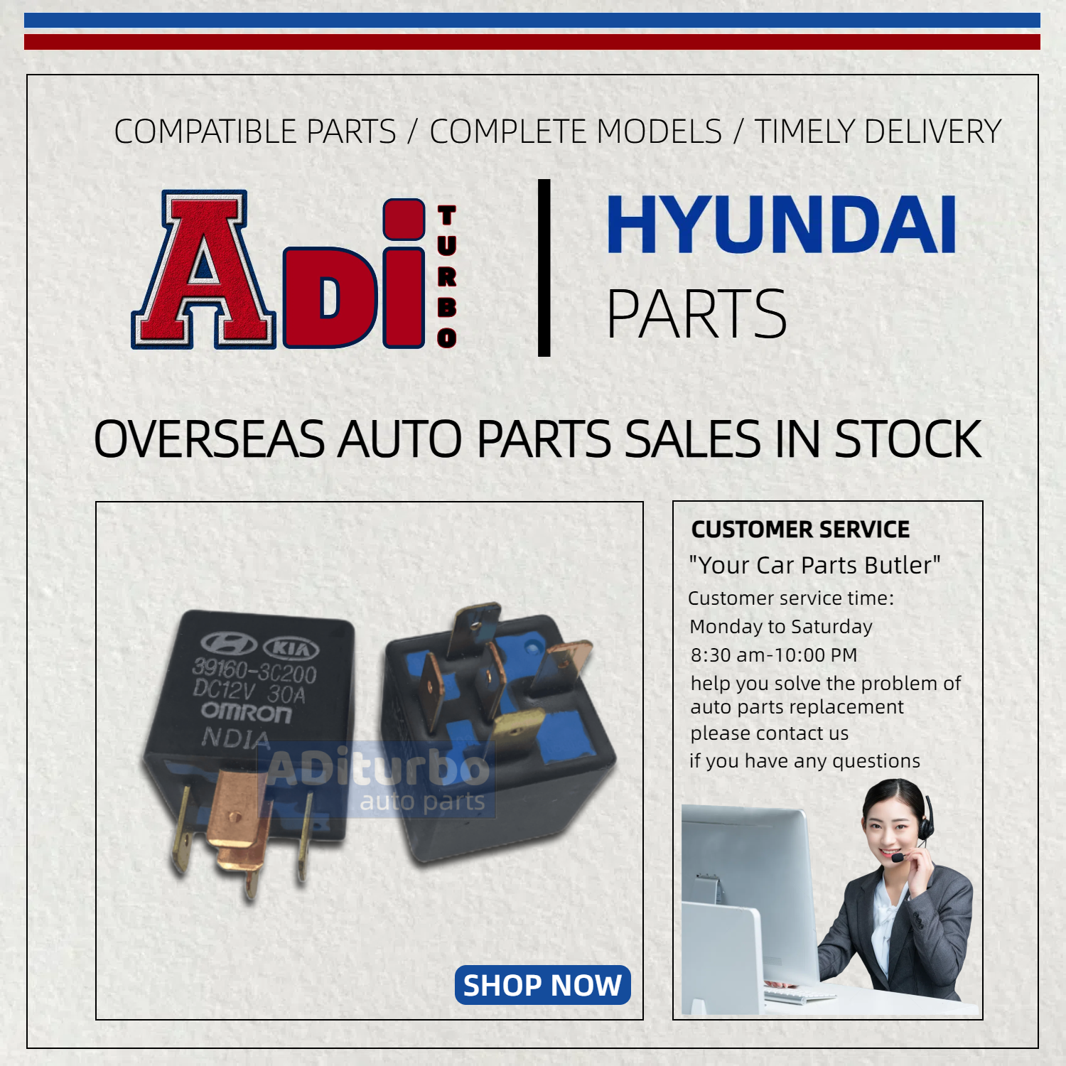 OMRON AIRCON/FAN/HEAD LIGHT RELAY 5PIN 12V 30A FOR HYUNDAI/KIA 39160 ...