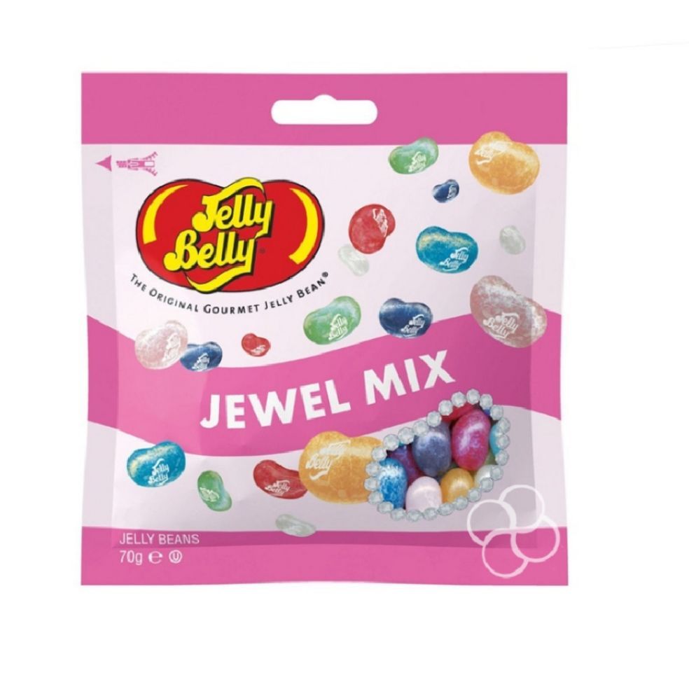 Jelly Belly Jewel Mix Jelly Beans 70grams per packa packet of jewel ...