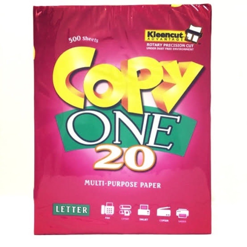 XG:Copy One Short A4 Long Bond Paper Sub 20 / 70GSM 500 sheets A4 Legal ...