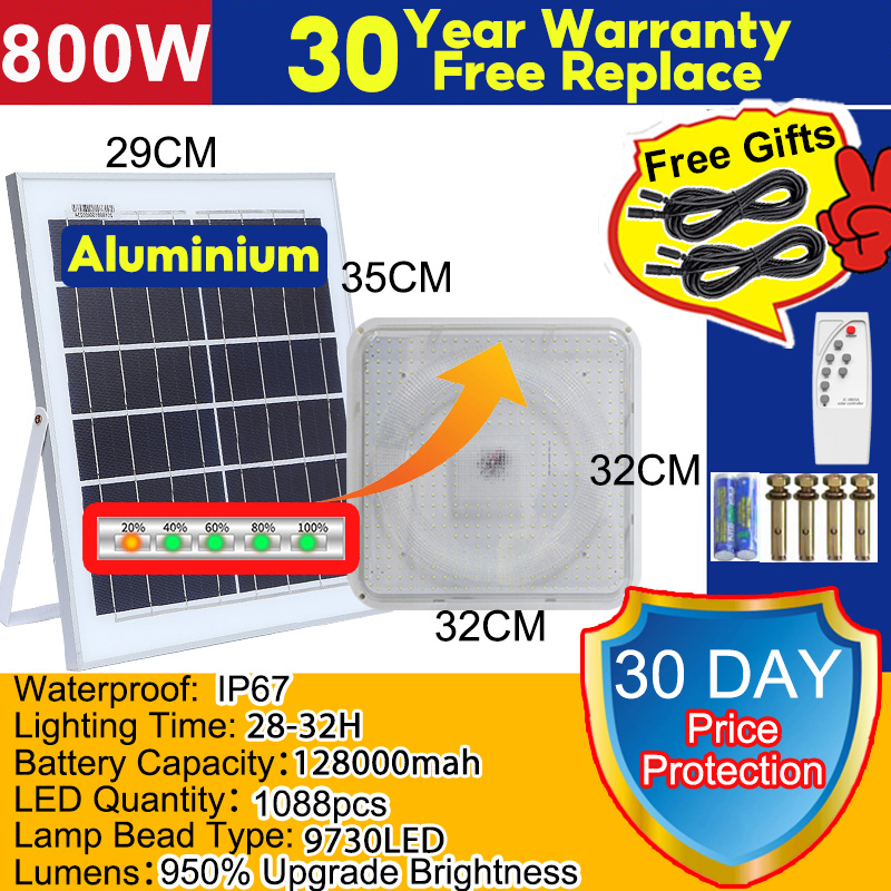 【2024 upgrade】solar ceiling lamp 3 way colors solar light 1200W ceiling light outdoor waterproof ...