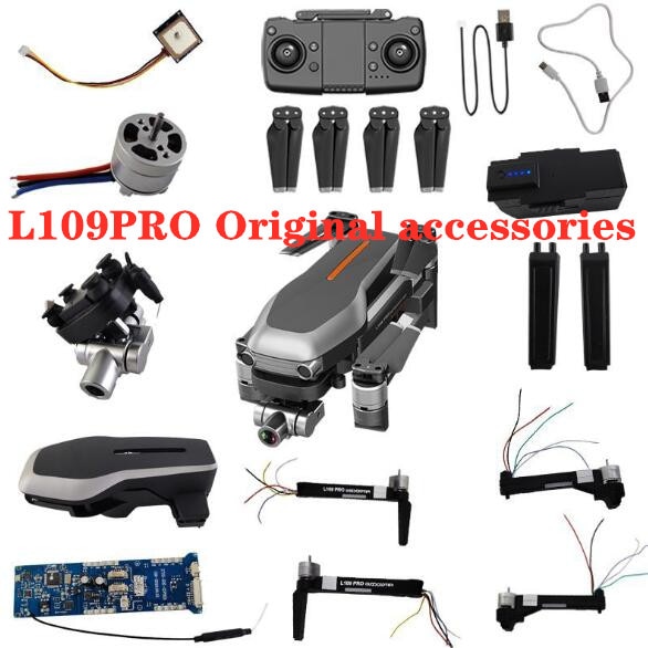 L109PRO L109 PRO 4K GPS RC Droneอุปกรณ์เสริมPart Shellมอเตอร์ใบมีดแขน ...