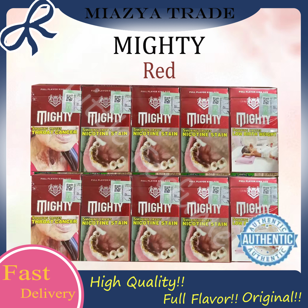 Mighty Red Hard Pack Original Full flavor Per Ream Detergent | Lazada PH