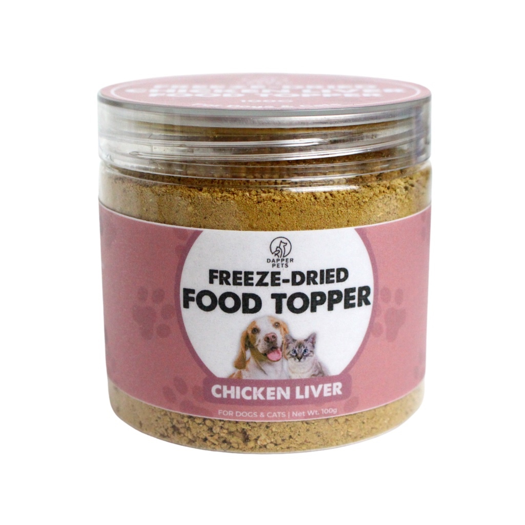 Dapper Pets - Freeze Dried Food Toppers for Pets 100g - Beef Liver ...