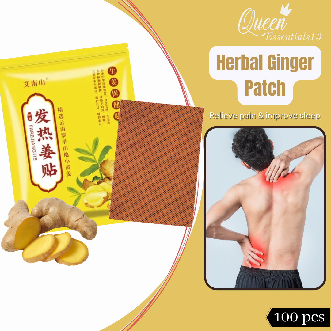 Herbal Ginger Patch/Fever Ginger Paste (100pcs) Promote blood ...
