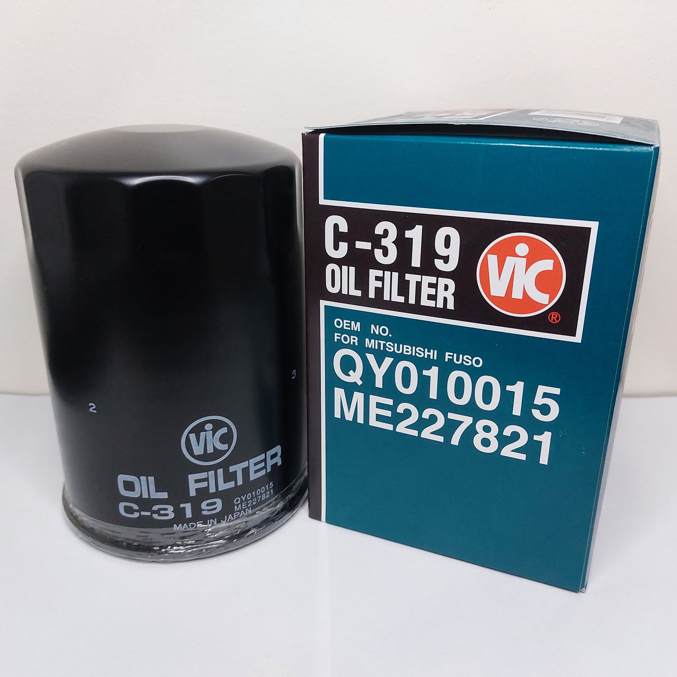 VIC Oil Filter Mitsubishi Fuso (C-319) | Lazada PH