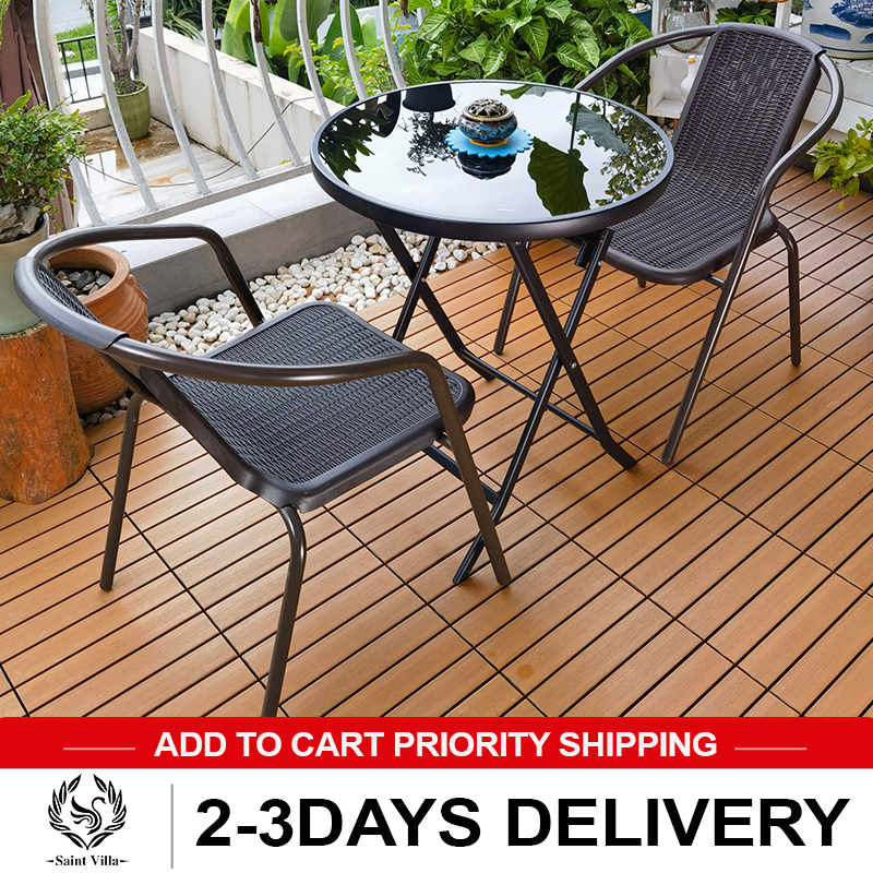 Outdoor table and chair set balcony small table and chairs one table and four chairs outdoor ...