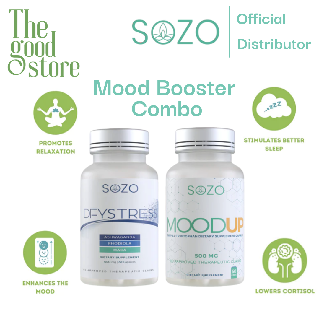 MOOD BOOSTER COMBO (MOOD UP + DFYSTRESS) STRESS & SLEEP REGULATOR ...