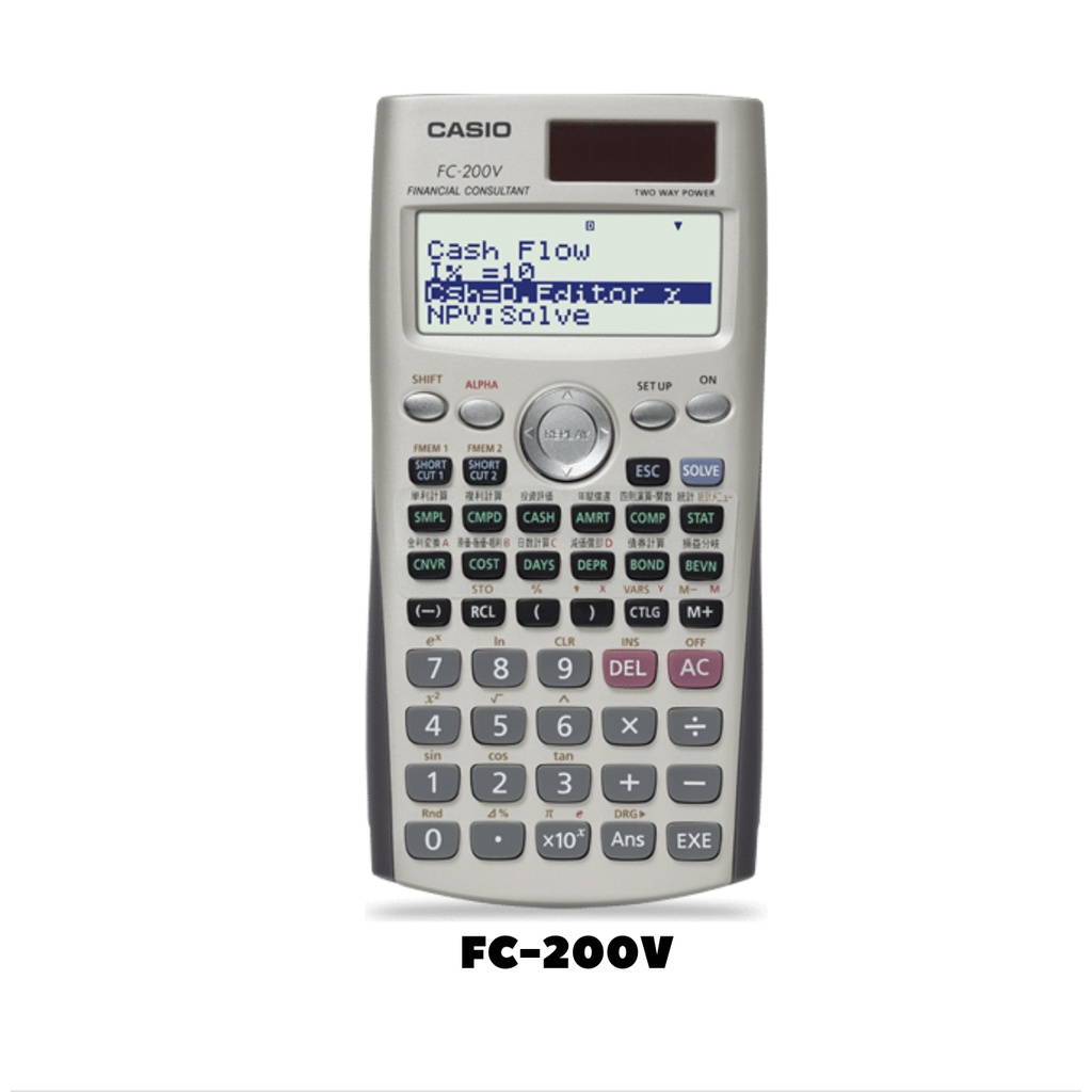 Casio FC200V Financial Calculator | Lazada PH