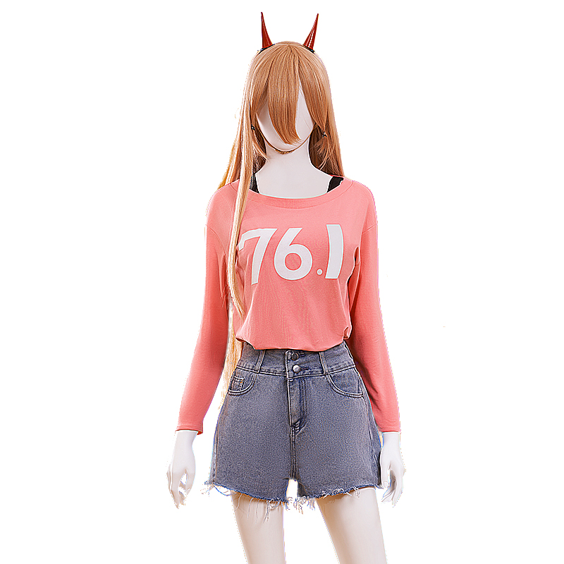 Power Cosplay Anime Chainsaw Man Costume【S-3XL】 Dokidoki-R Power Casual ...