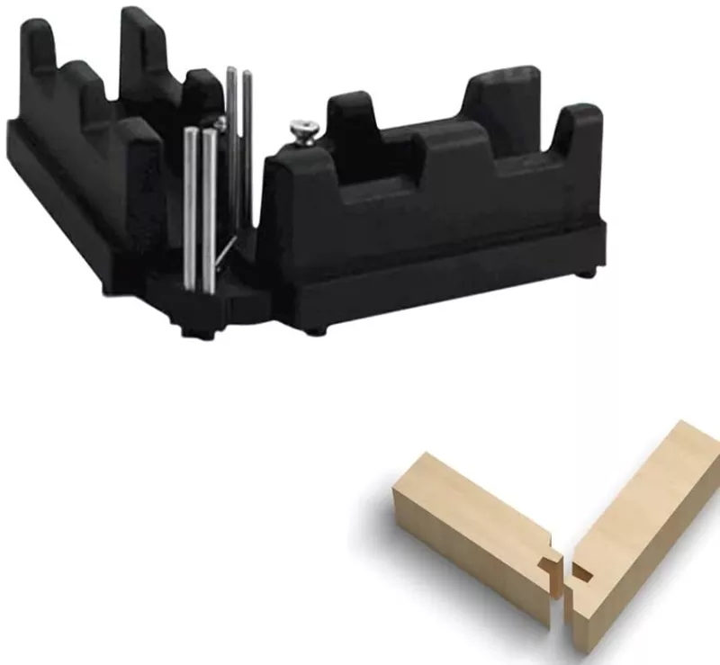 2-in-1 Mitre Measuring Cutting Tool Corner Clamp 85 To 180 Degree Angle ...