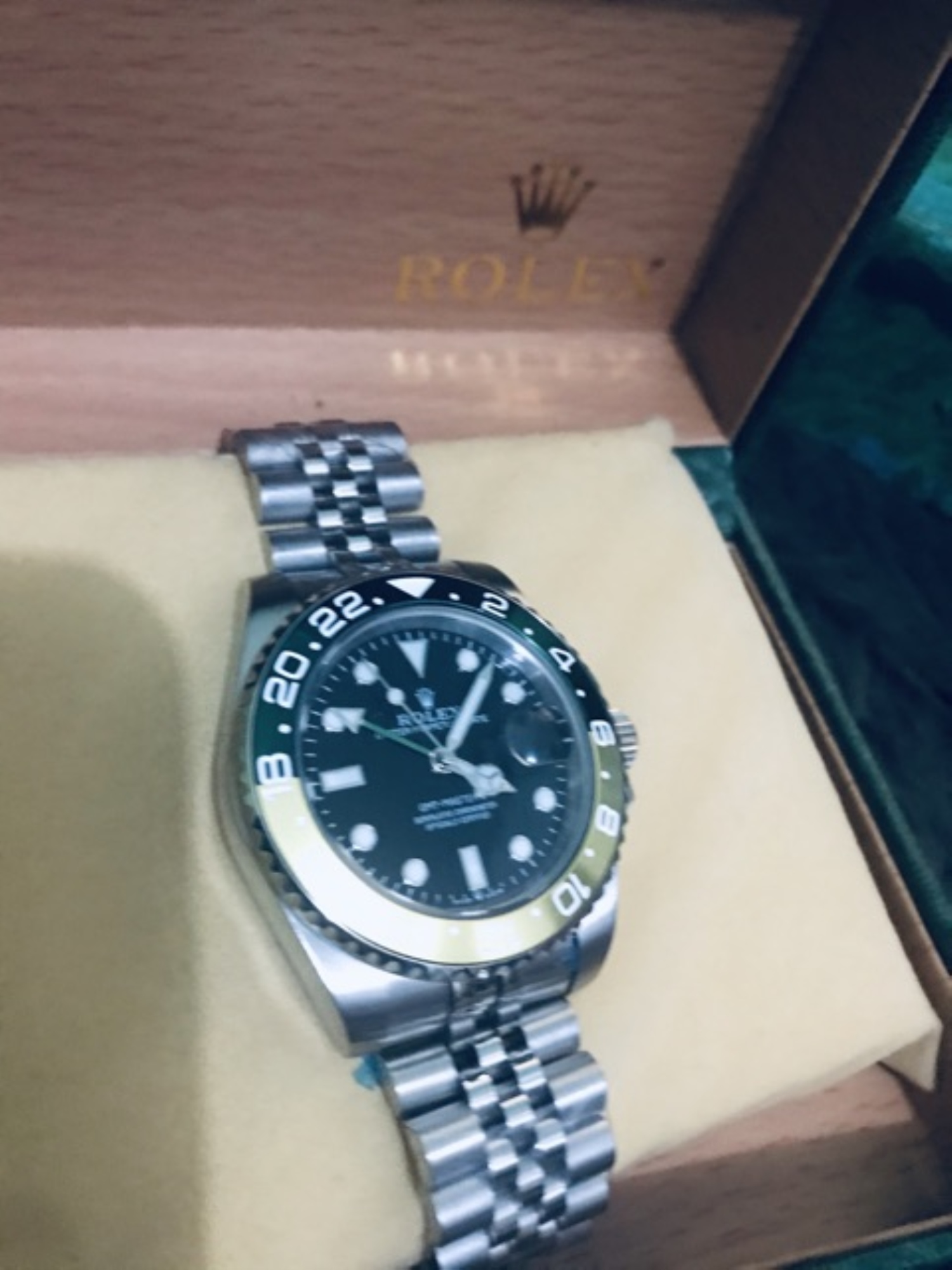 【COD】 Luxury watch rolex gmt sprite edition | Lazada PH