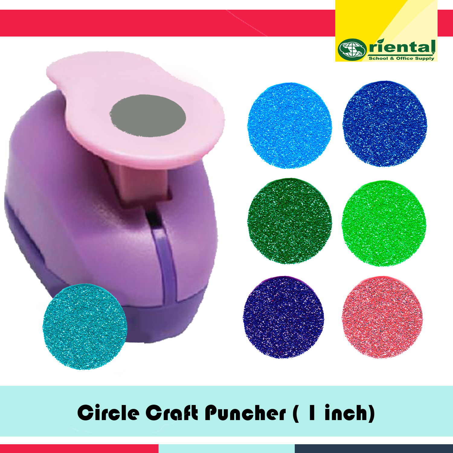 KM-8805- 5/8 inch Craft Puncher Scrapbooking - Circle Star Bird Arts ...