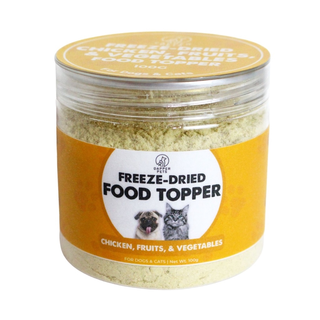 Dapper Pets - Freeze Dried Food Toppers for Pets 100g - Beef Liver ...
