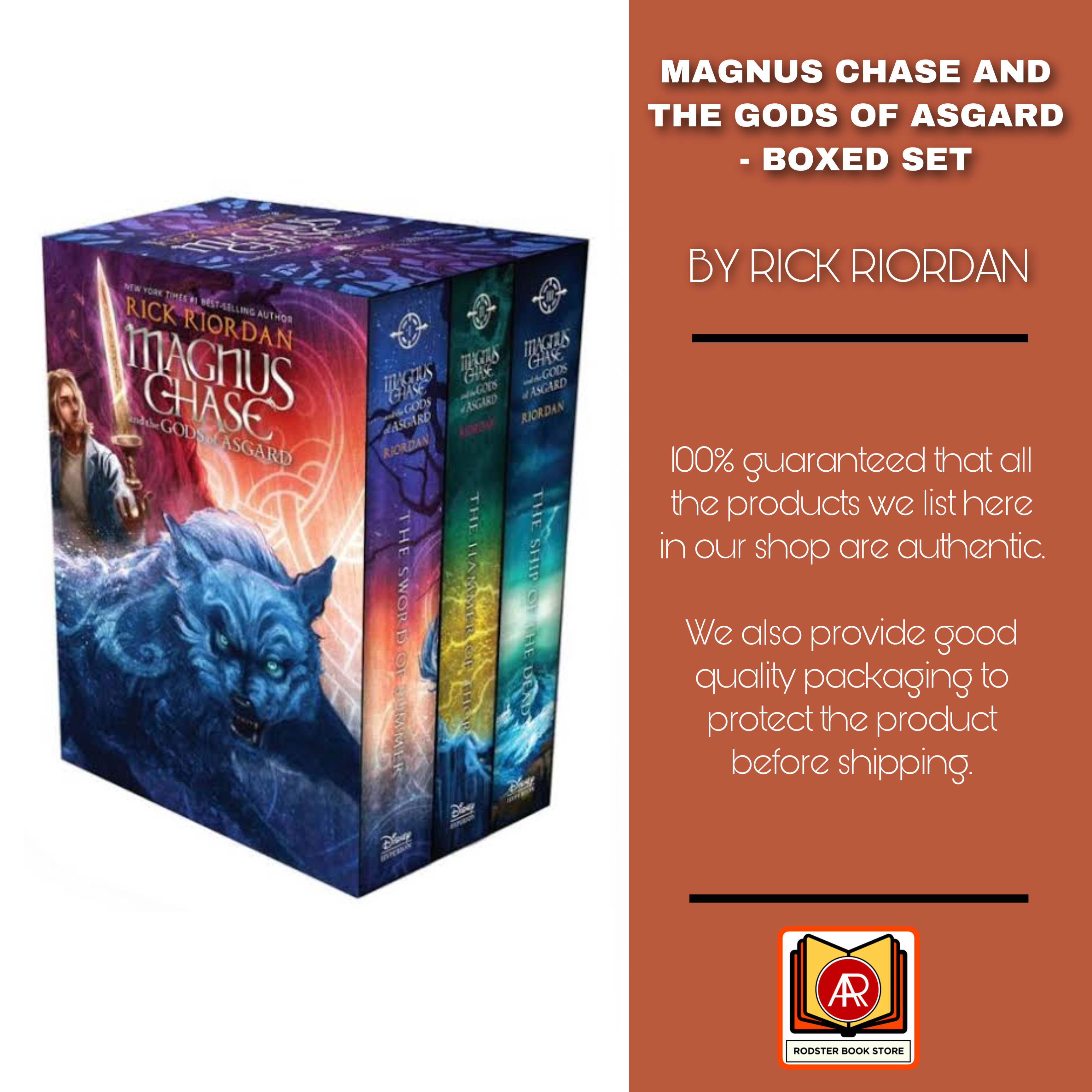 Magnus Chase and the Gods of Asgard Boxed Set – Rick Riordan | Lazada PH