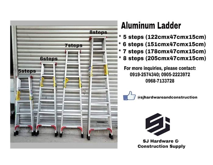 ALUMINUM LADDER 6 STEPS | Lazada PH