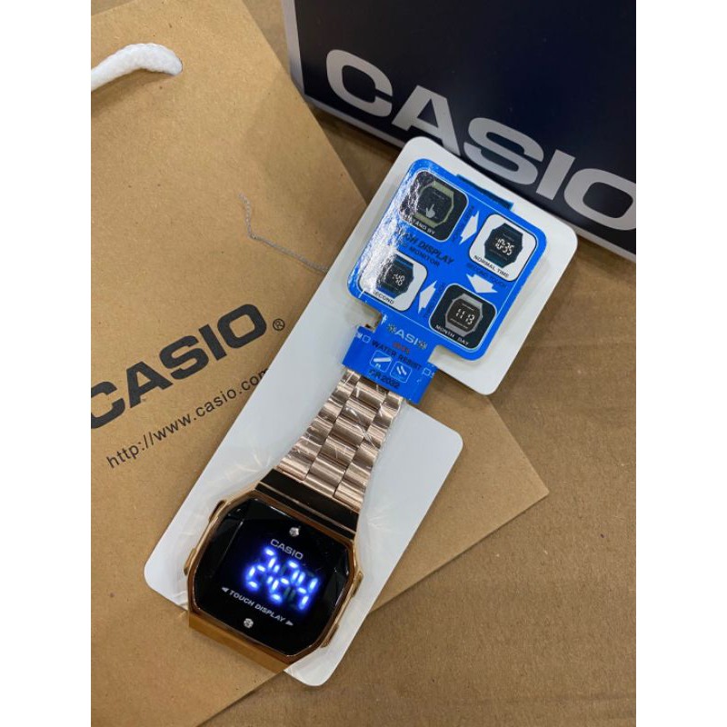CASIO Touch screen casio vintage waterproof watch unisex | Lazada PH