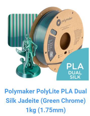 Polymaker Silk PLA Filament 1.75mm, Smooth surface finish help hide the ...