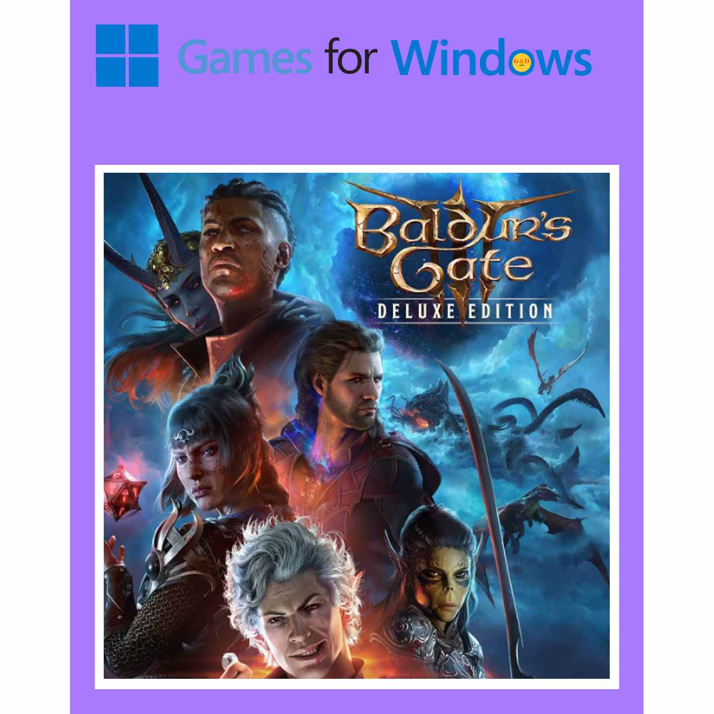 Baldurs Gate 3 Deluxe Edition PC Game Offline Single Player Compatible ...