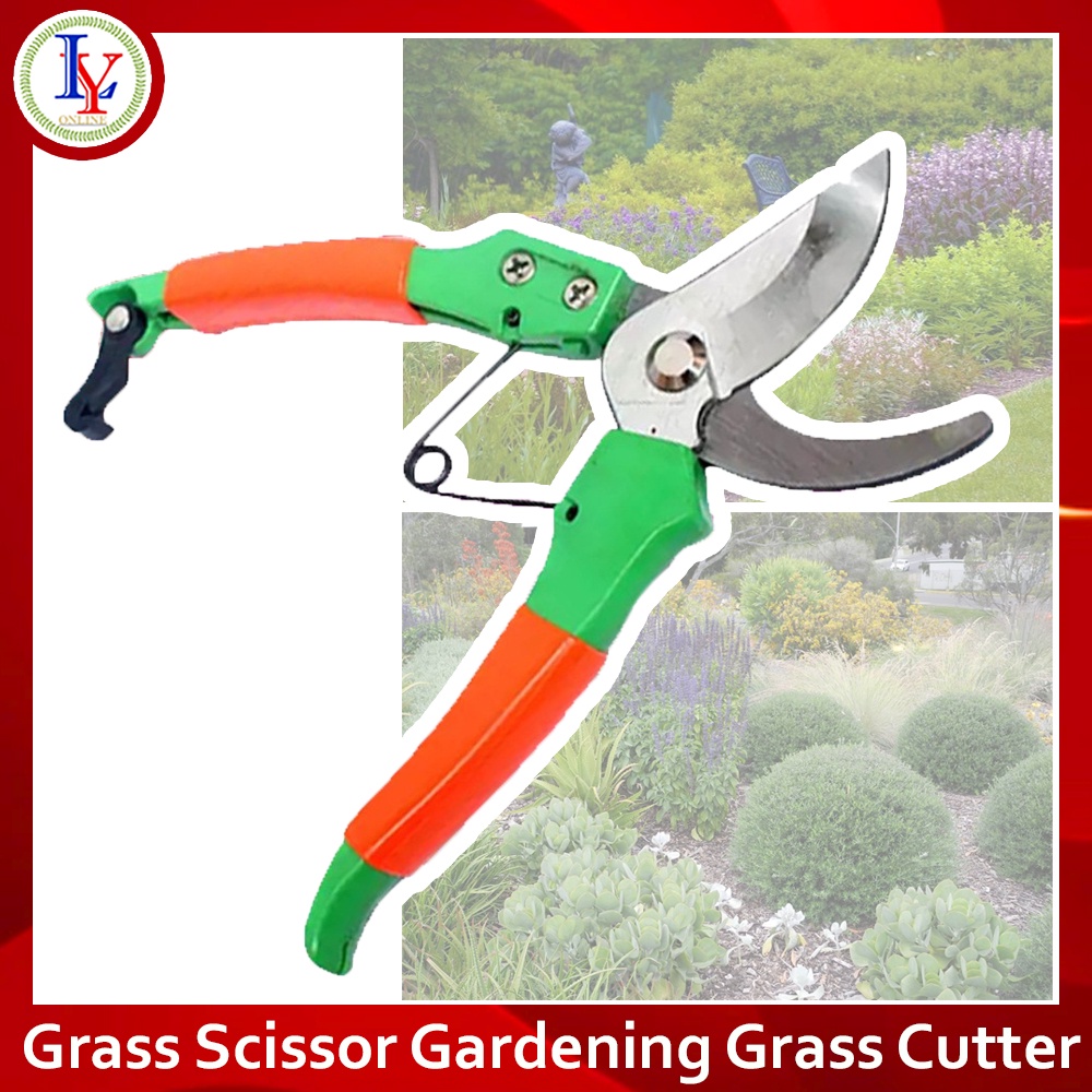 Pruning Shears Garden Lawn Grass Scissor Gardening Grass Cutter #1 ...