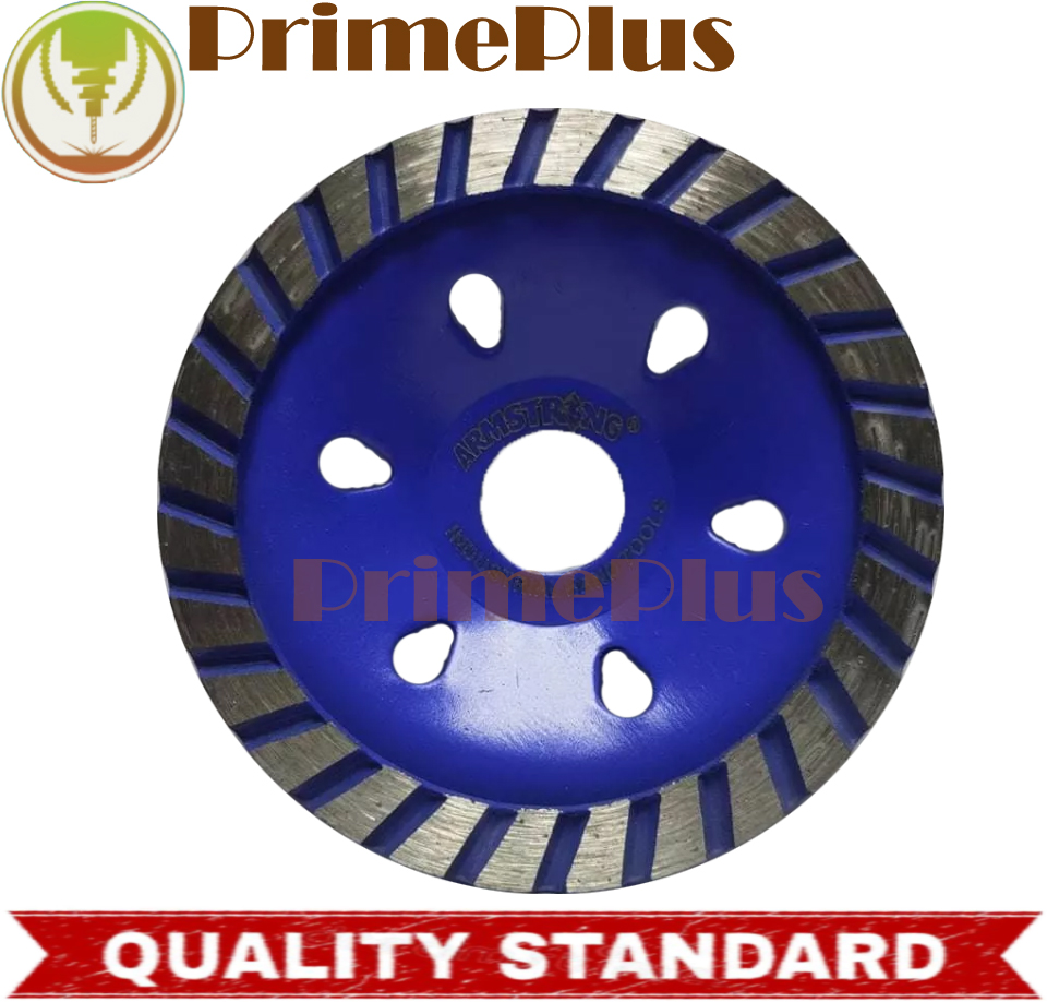 Armstrong Diamond Cup Wheel 4" Concrete Grinding Disc Heavy Duty Nova ...